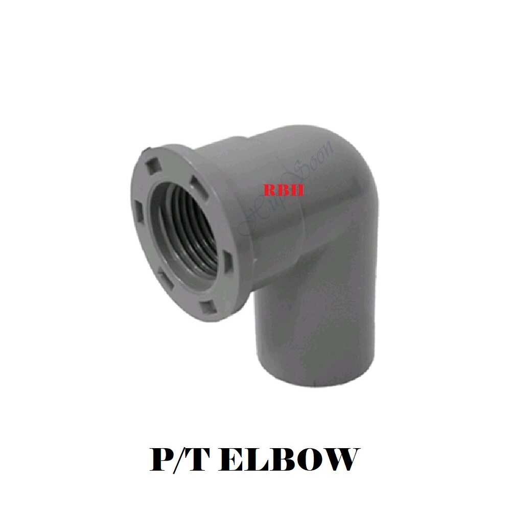 PVC PIPE FITTING ELBOW,SOCKET,TEE,END CAP,PLUG,TANK CONNECTOR,U-CLIP 15,20MM | Shopee Malaysia