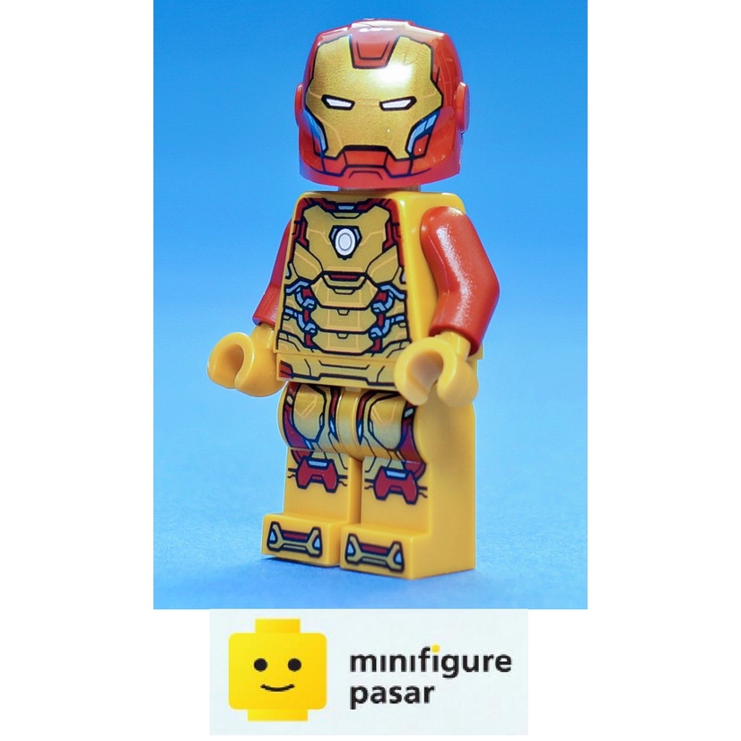 sh0806 Lego Marvel Super Heroes Avengers 76203 - Iron Man Minifigure ...