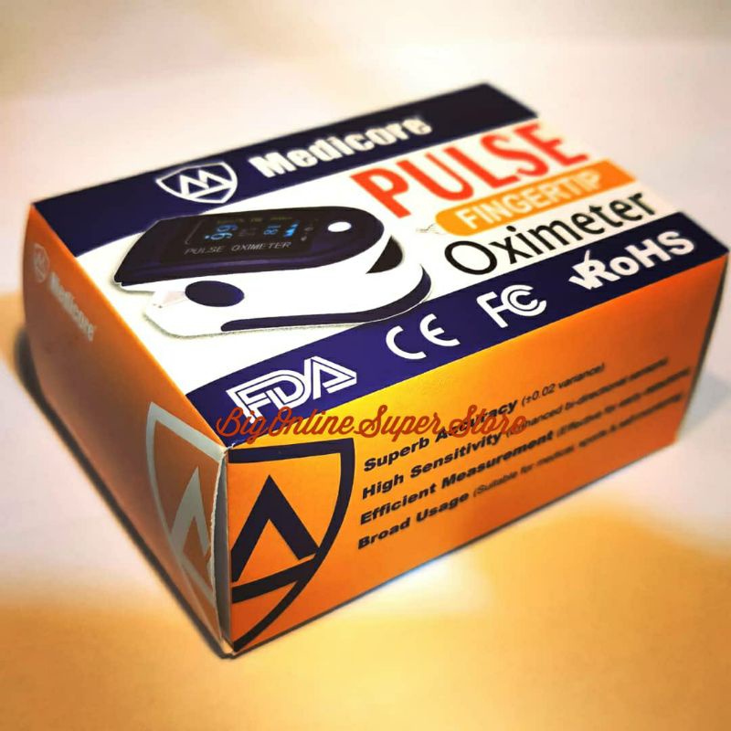 [ORIGINAL] MEDICORE 2021 DIGITAL PULSE LED OXIMETER @ HEART RATE BLOOD ...