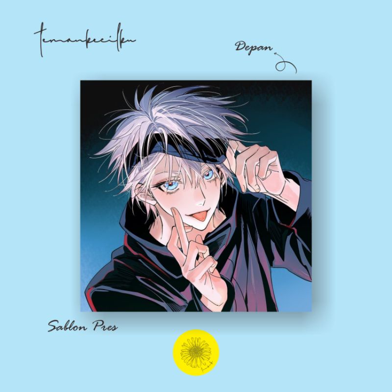 Stickers Iron Screen Printing JUJUTSU KAISEN GOJO SATORU NANAMI GETO ...