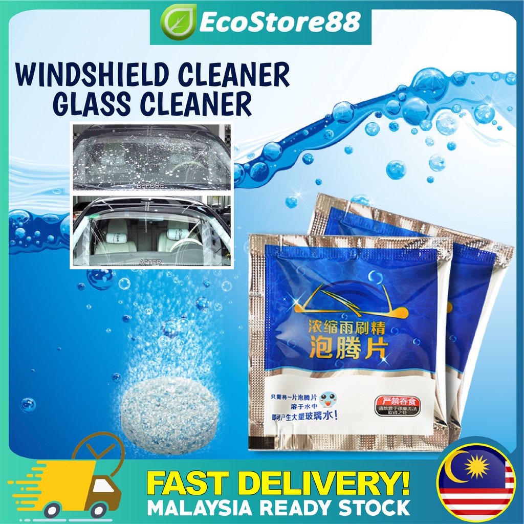 (1 PC) Car Windshield Cleaner Glass Cleaner Car Solid Wiper Window ...