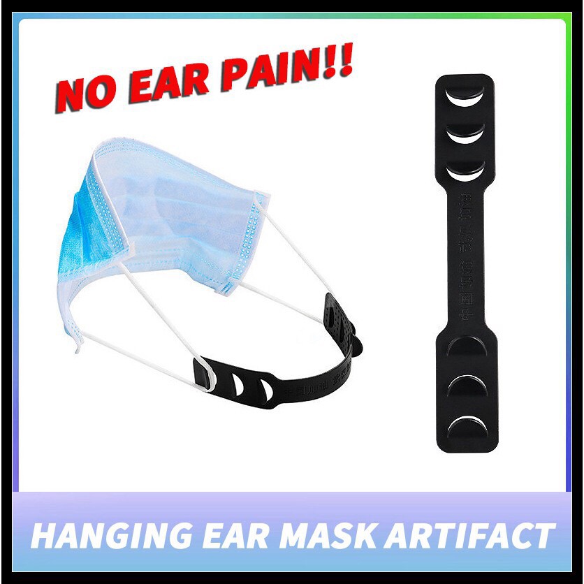 Face Mask Ear Hook Or Extended Safe Adjustable (Ready Stock) | Shopee ...