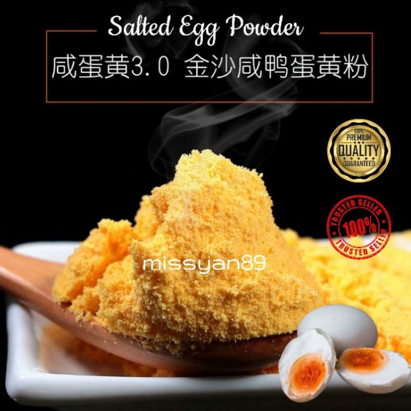 Golden Salted Egg Yolk Seasoning Powder 咸蛋黄粉 金沙粉 调味粉 Serbuk Telur Masin ...
