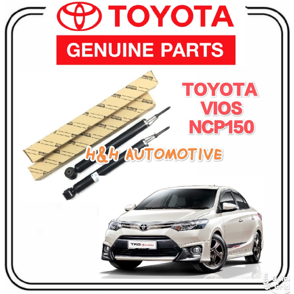 Original Toyota Rear Absorber Set - Vios Ncp150 Nsp151 (2014-2019 ...