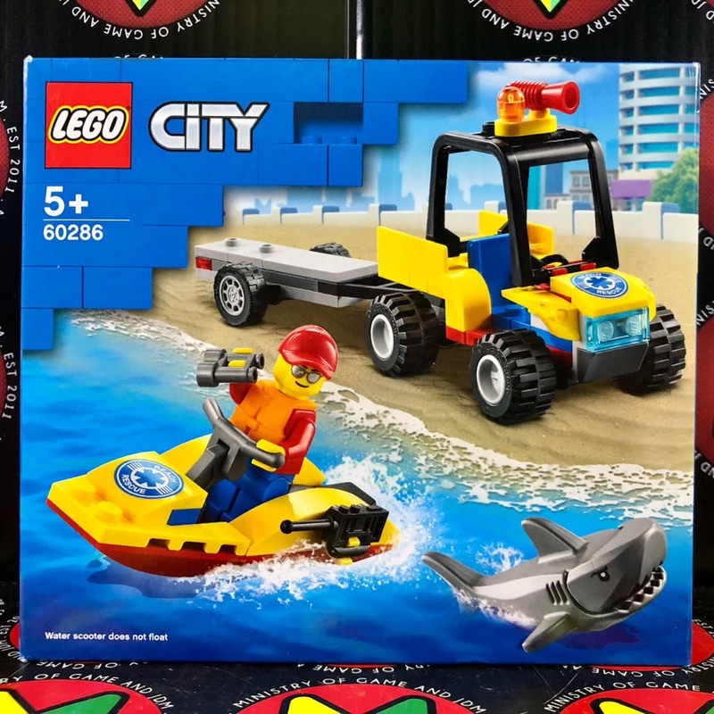 [ORIGINAL]LEGO City Beach Rescue ATV (60286) | Shopee Malaysia