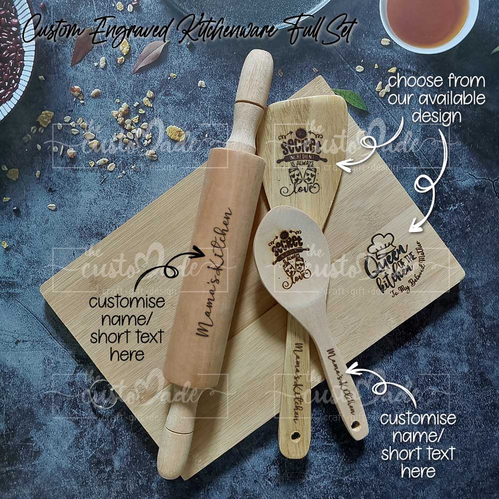 PERSONALISED COOKING/BAKING GIFT SET (FULL SET / 2 IN 1) | Shopee Malaysia