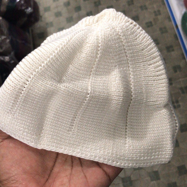 Kopiah Kait Turki Jenis Tebal Putih | Shopee Malaysia