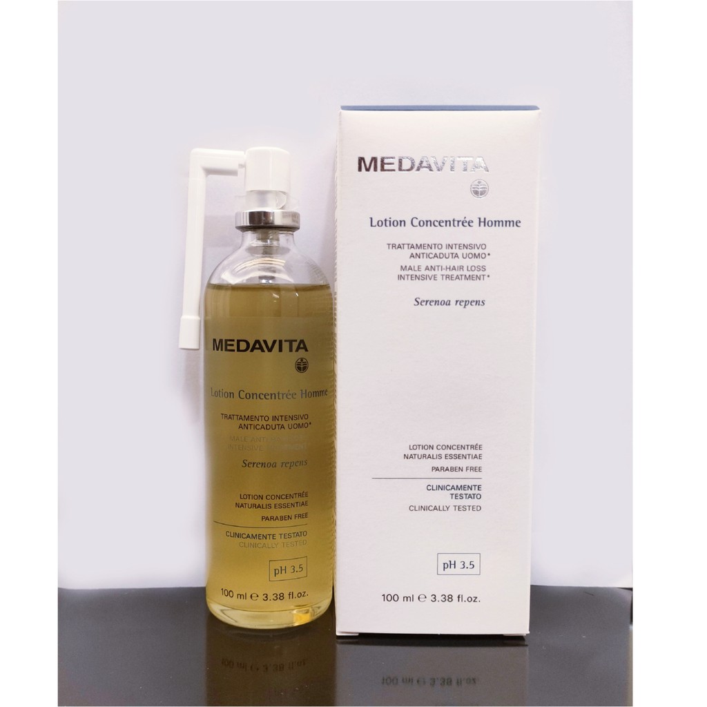 100% Originalq Medavita Lotion Concentree Homme Tonic Anti-hair Loss ...