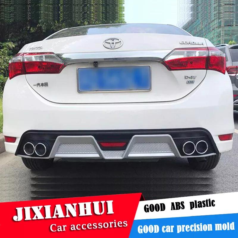 For Corolla Body kit spoiler 2014-2016 GS For Toyota Corolla ABS Rear ...