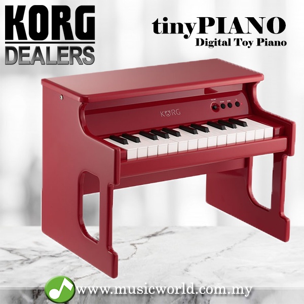 Korg tinyPiano Digital Toy Piano Red (Tiny Piano) | Shopee Malaysia