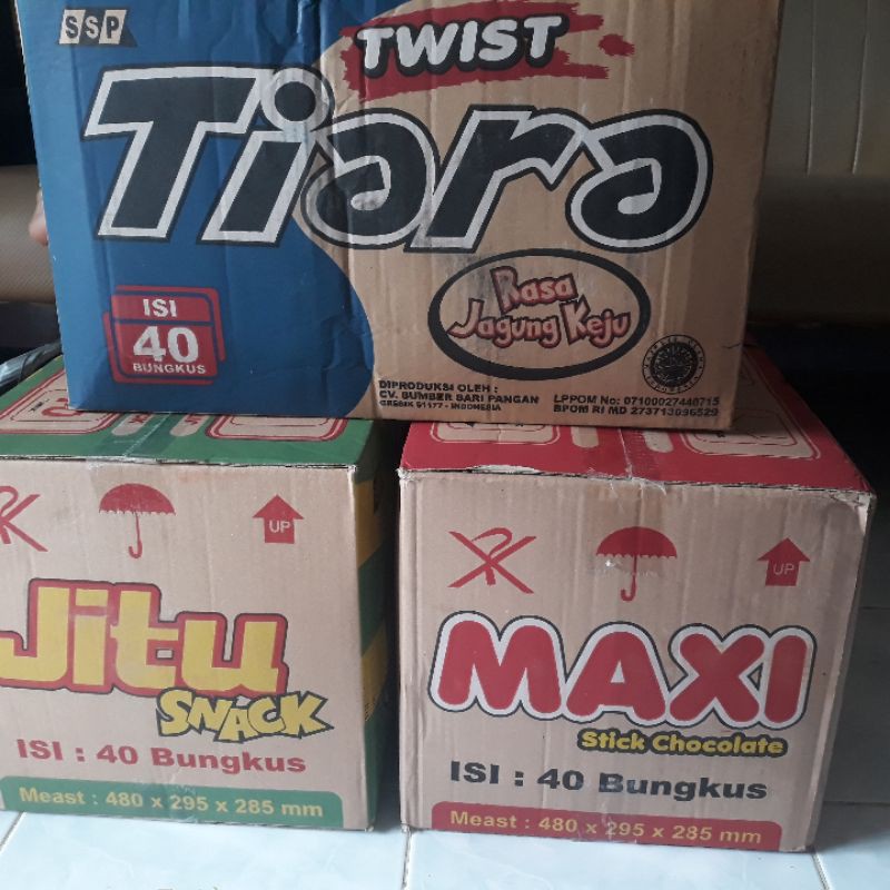 Tiara TWIST BUNDLING Package - JITU SNACK - Chocolate MAXI SNACK (From SSP) | Shopee Malaysia