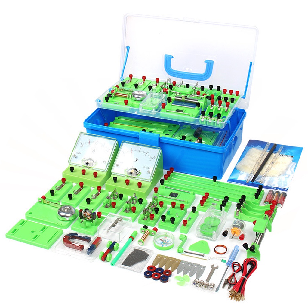 Physics Labs Circuit Learning Kit Basic Electricity Discovery Principles Kit for School Teacher ...