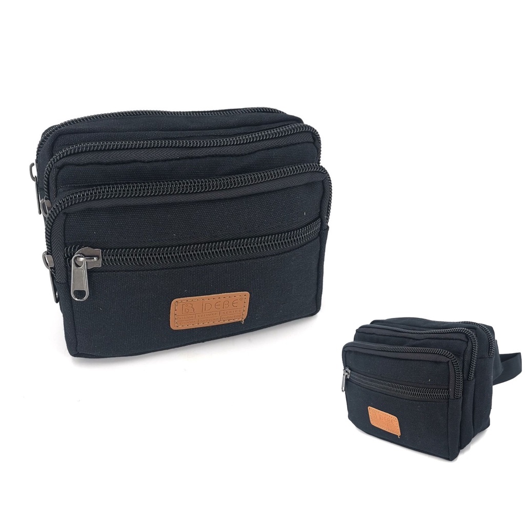100% ORIGINAL DEBE WAIST BAG CANVAS BEG PINGGANG KAIN | Shopee Malaysia