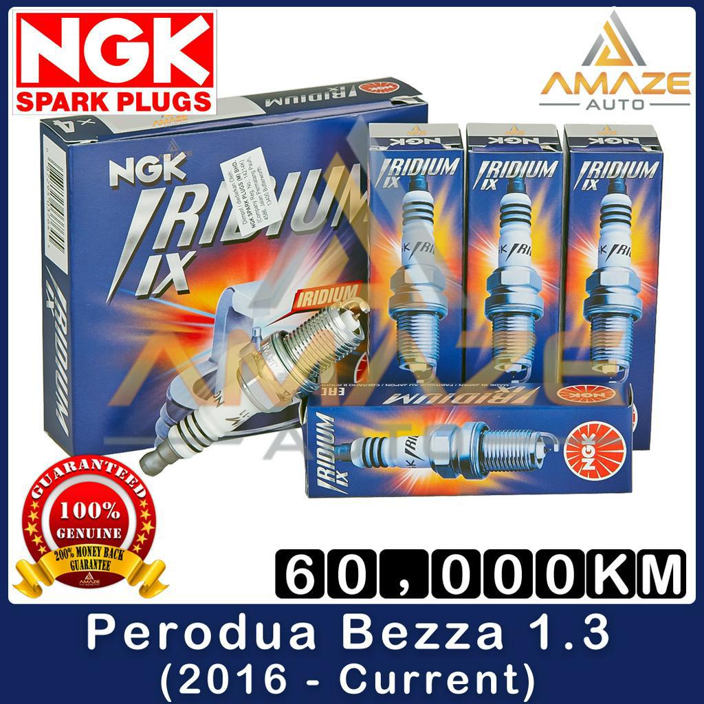 NGK Iridium IX Spark Plug for Perodua Bezza 1.3 (2016-Current) - 60 ...