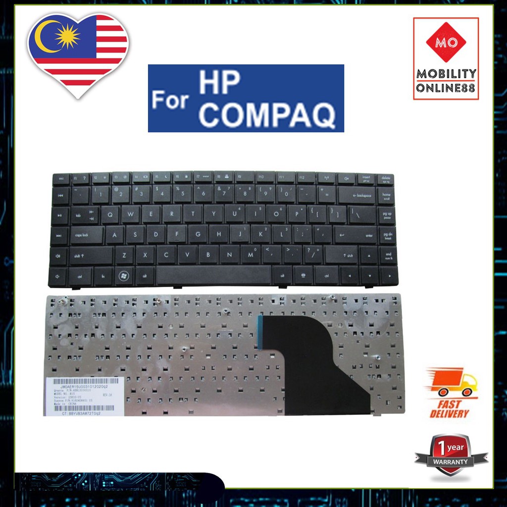 HP CQ620 Laptop Keyboard | Shopee Malaysia
