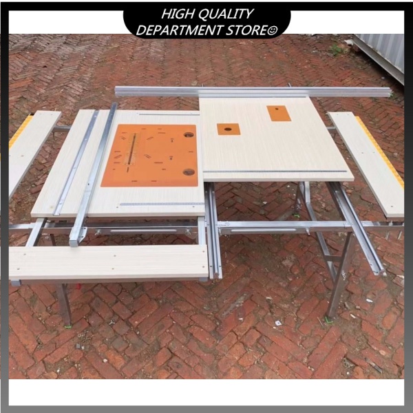 Multifunctional push table saw, portable folding saw table, liftable ...