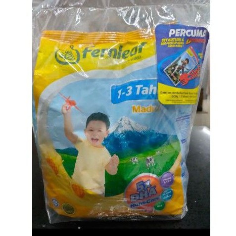 (LET GO) Susu FERNLEAF 1-3 tahun (madu/honey) 900g | Shopee Malaysia