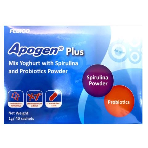Febico Apogen Plus Sachets 1g x 40's (EXP: August 2026) | Shopee Malaysia