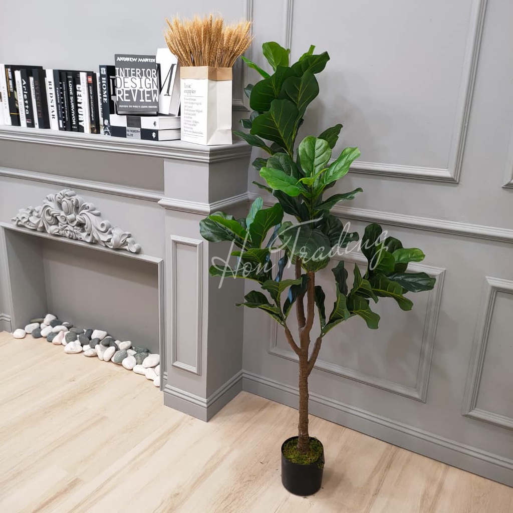 Pokok hiasan viral / pokok ficus tiruan / pokok ketapang / Artificial ...