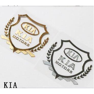 KIA Car logo modified car window metal decorative sticker Cerato Forte ...
