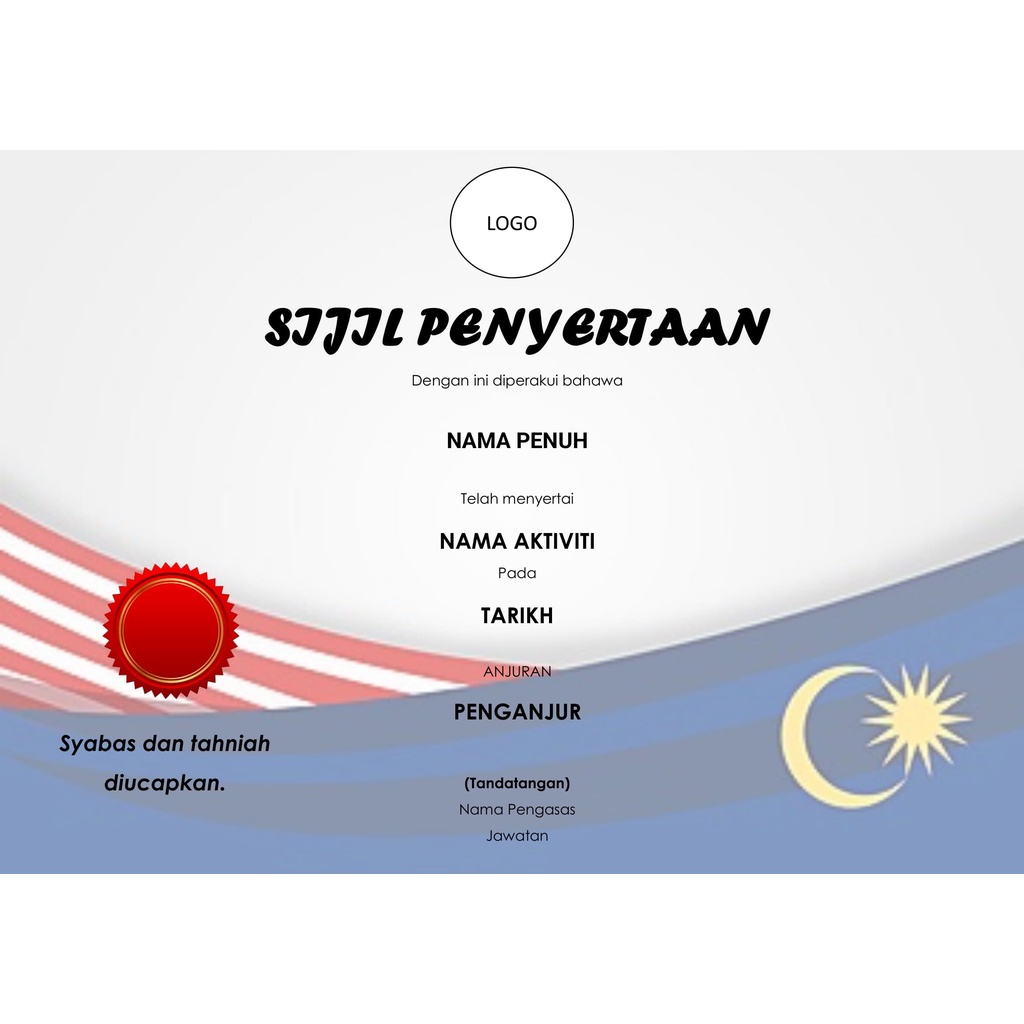 [PART 2] template sijil template certificate edit dalam powerpoint ...