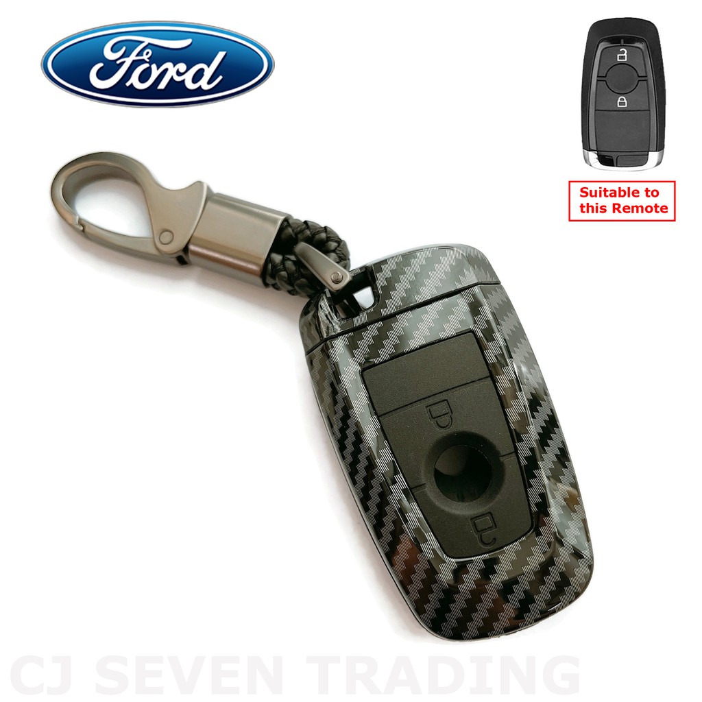 Ford Ranger Raptor / Wildtrak / XLT / XL Keyless Remote ABS Carbon ...