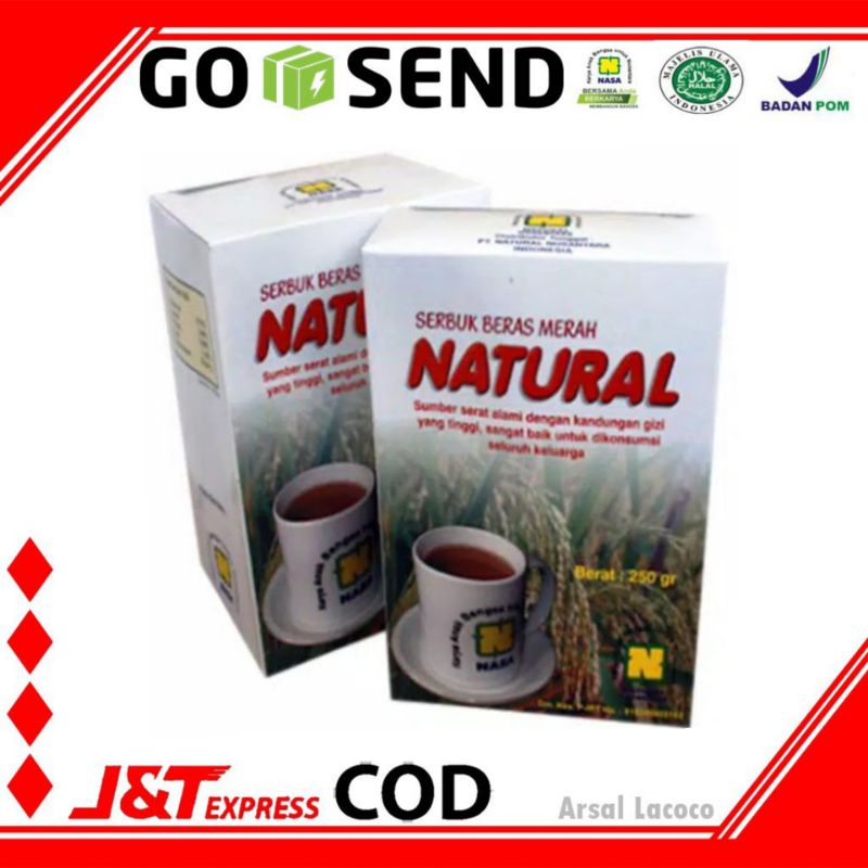 MERAH Original Red Rice Powder NASA 250 gr | Shopee Malaysia