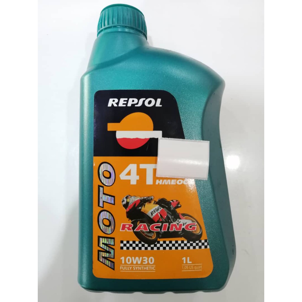REPSOL MOTO RACING OIL 10W30 FULLY SYNTHETIC (IMPORT SPAIN) | Shopee ...