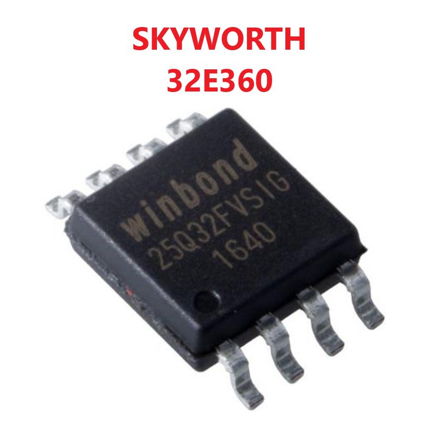 SKYWORTH 32E360 W25Q32 25Q32 BIOS IC WINBOND EEPROM FIRMWARE | Shopee Malaysia