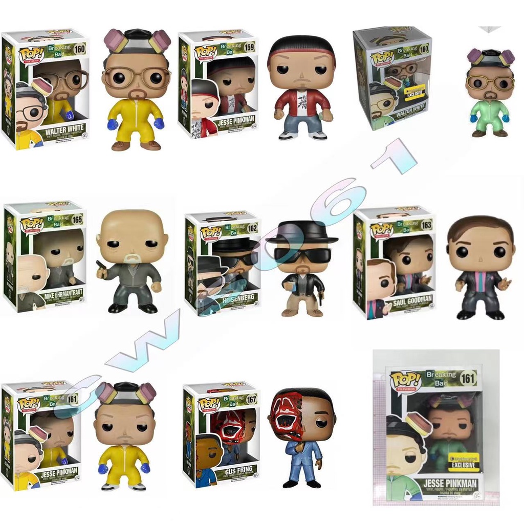 FUNKO POP Breaking Bad Series Action Figurines Heisenberg Walter White ...