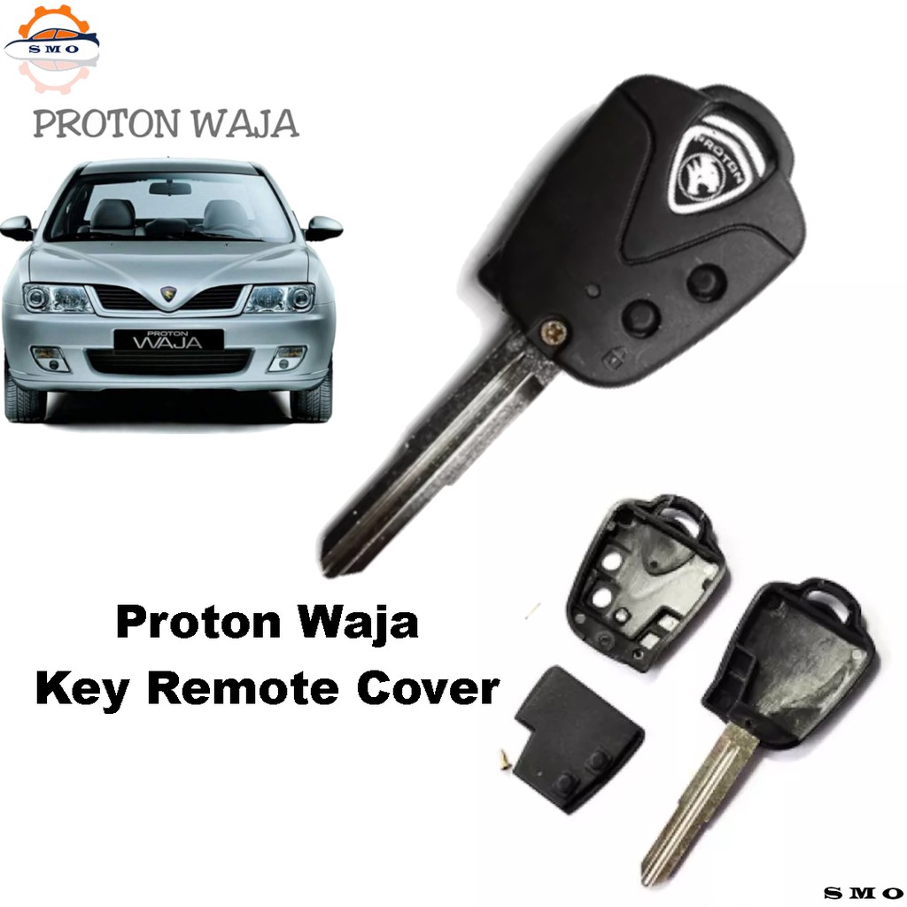 Proton Remote Key Cover Kunci Kereta Alarm Remote Control Casing Waja ...