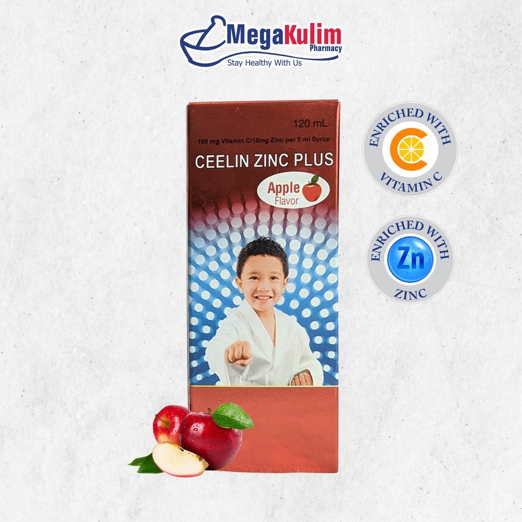 Ceelin Zinc Plus Syrup (120mL / 2x120mL) | Shopee Malaysia