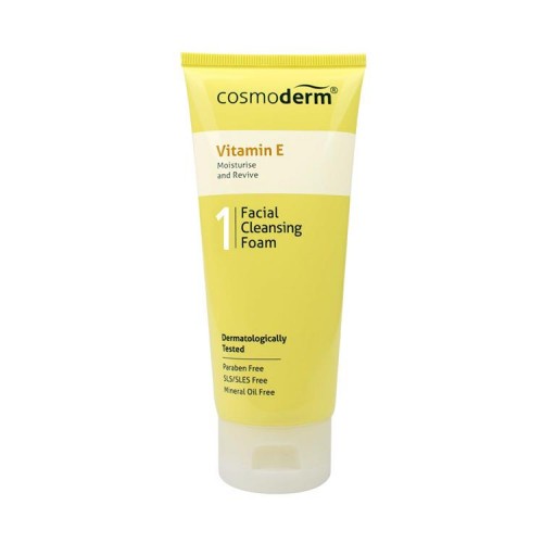 Cosmoderm Vitamin E Foam Face Cleanser (125ml) | Shopee Malaysia