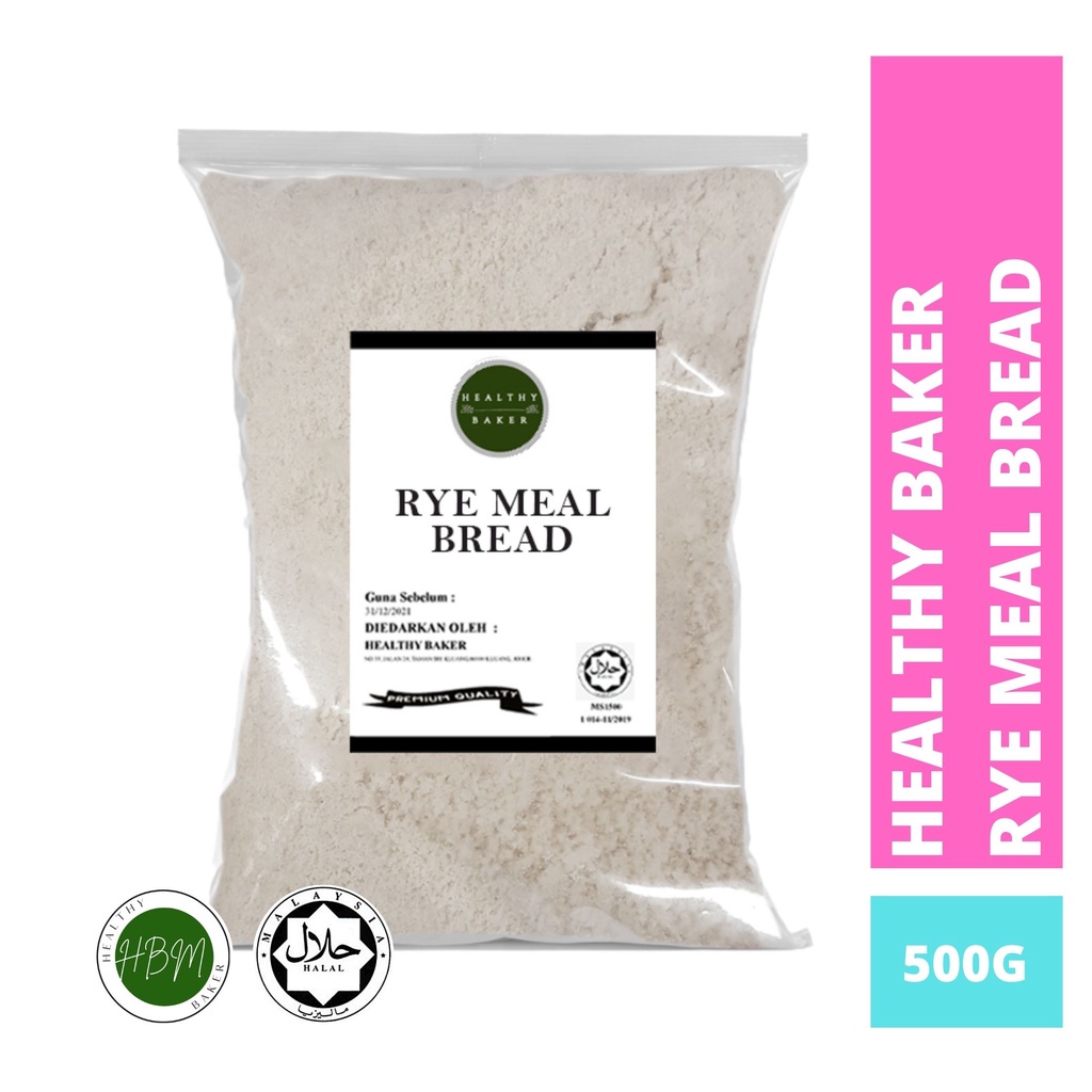 Rye Meal Bread Concentrate 500g / Tepung Rye Roti / Flour / Halal ...