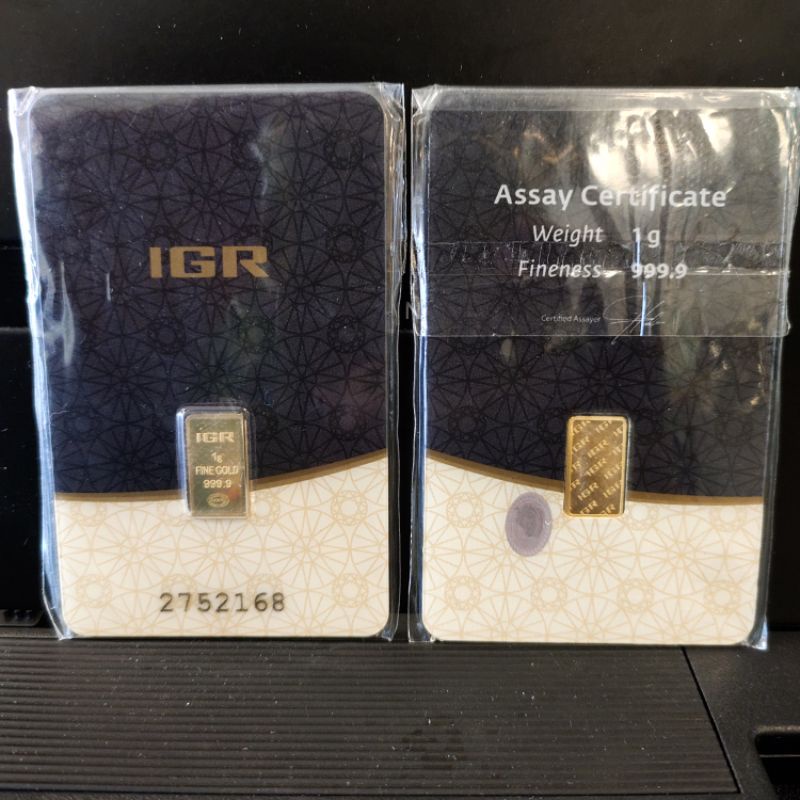 Gold Bar 1g Public Gold PG, KAB Gold, MAA Pelbagai Koleksi (ready stock ...