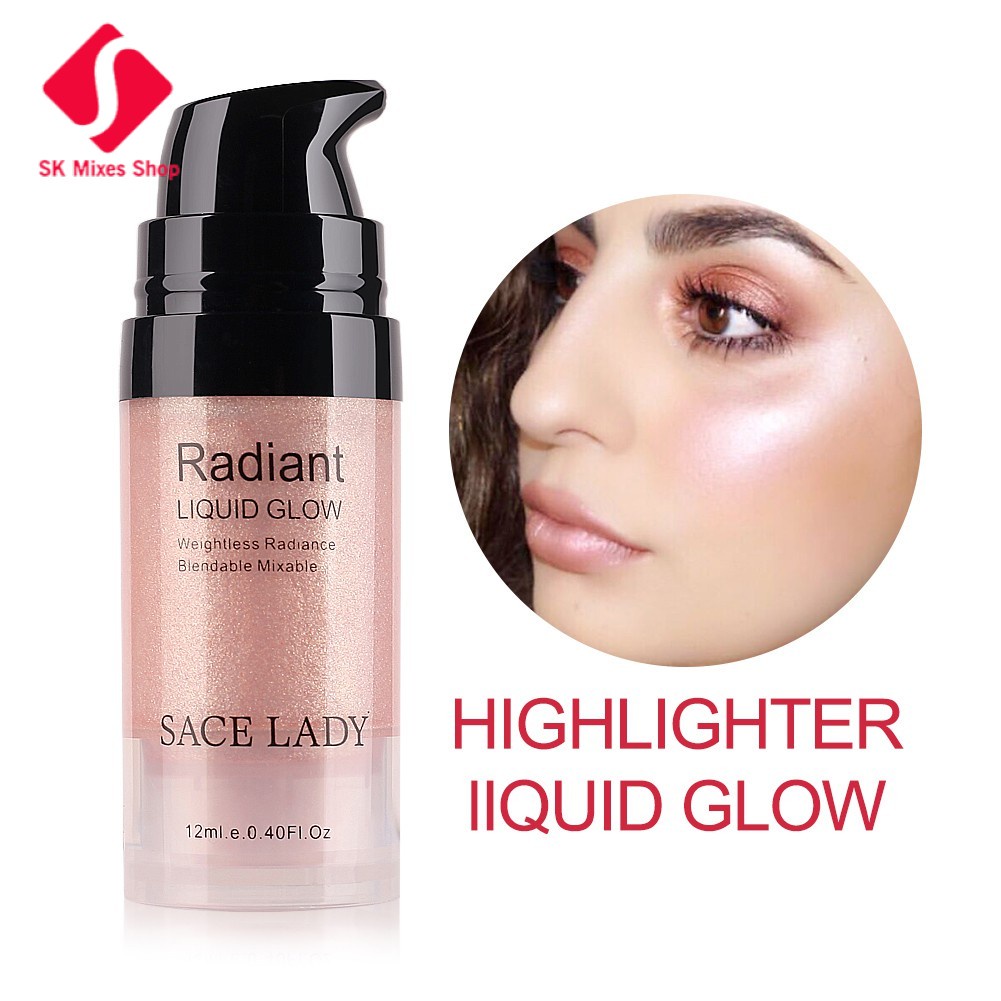 SK Mixes Shop SACE LADY 12ML LIQUID HIGHLIGHTER MICRO-PEARL SMOOTH ...
