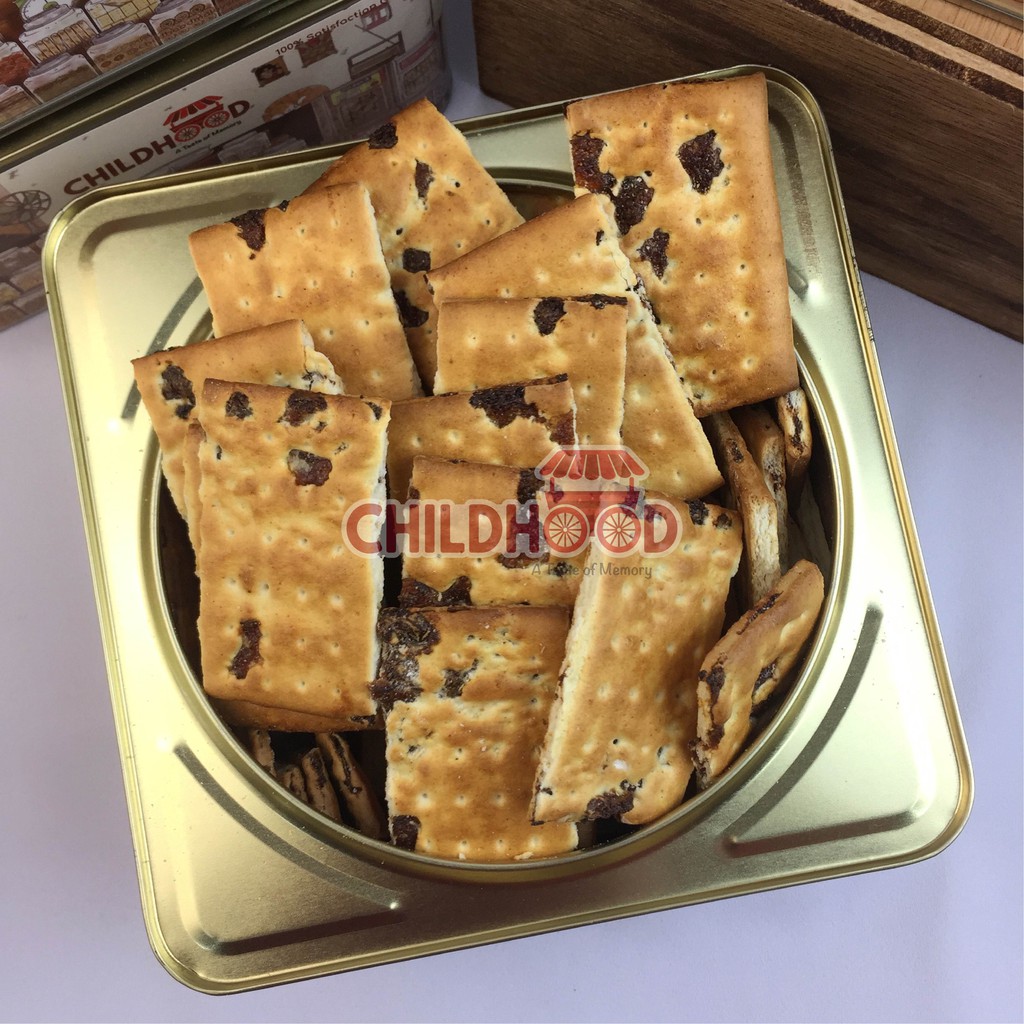 Childhood Malaysia🔥 Biscuit Anggur / Raisin Cookies / 傳統葡萄饼干/ [500g ...