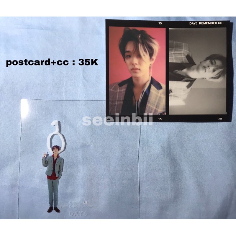 (Booked) postcard & clear card cc album DAY6 Remember Us (Jae) | Shopee Malaysia