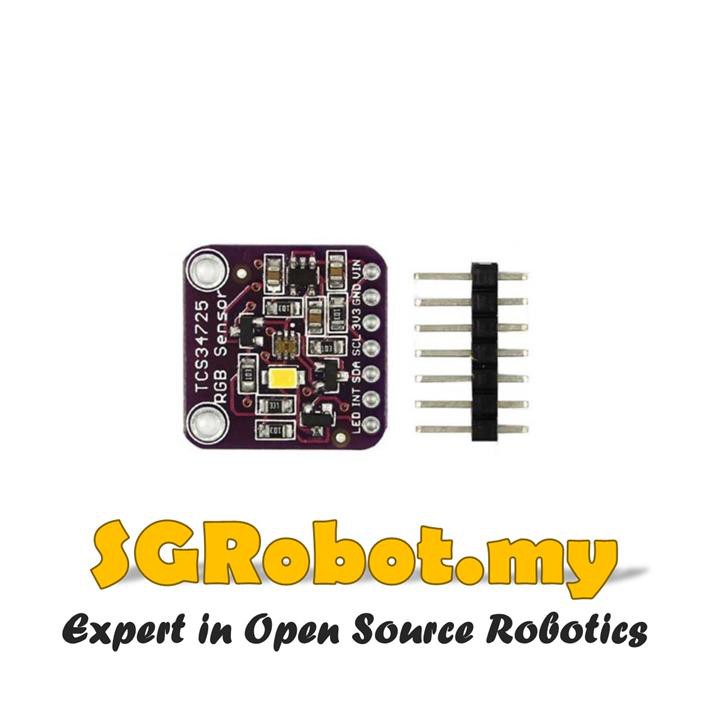 TCS34725 RGB Color Sensor with IR filter and White LED | Shopee Malaysia