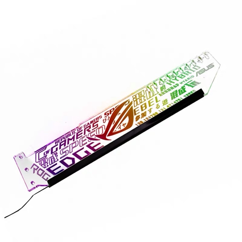 ROG Republic of Gamer 25cm graphic card support holder 4pin RGB Molex ...