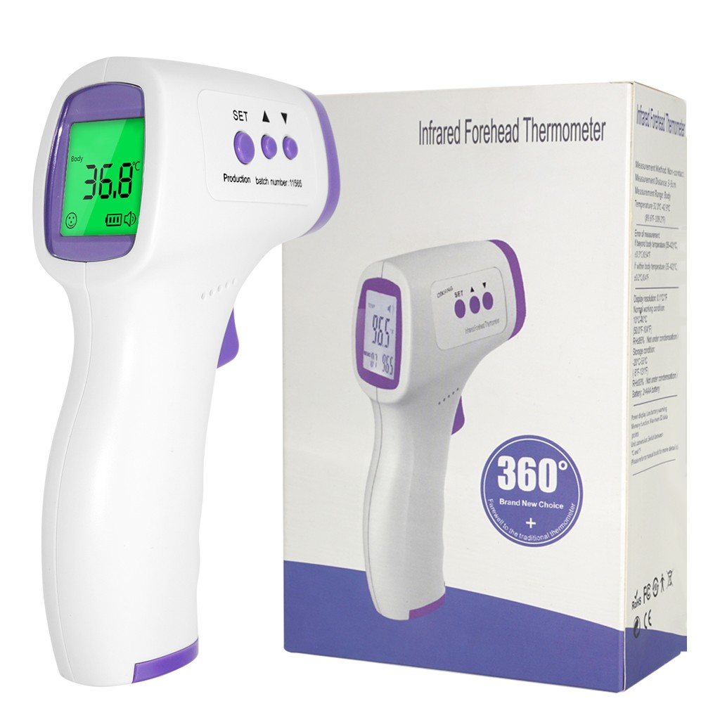 [random design] LCD display noncontact human body IR Infrared ...