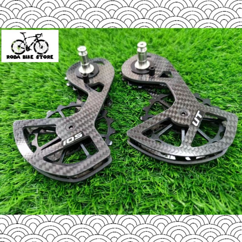 NEW Full Carbon Ceramic Oversized Pulley OSPW RD R8000 / R7000 / UT6800 ...