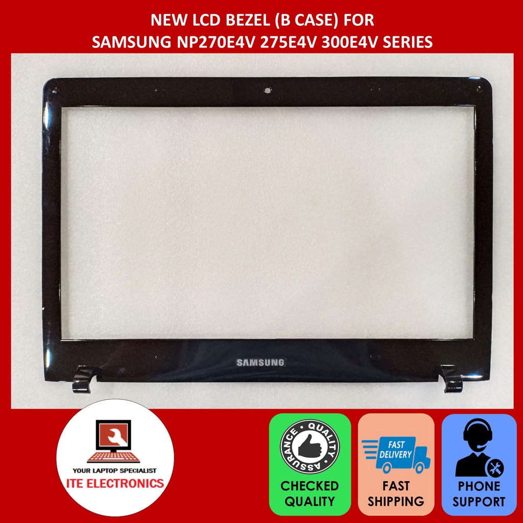 SAMSUNG NP270E4E NP270E4V NP275E4V NP300E4V SERIES LCD FRONT CASING A ...