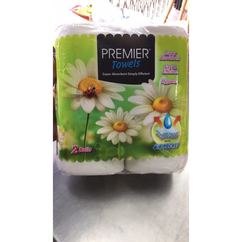 🔥Ready Stock 🔥Premier Kitchen Towel 2 Rolls Pack | Shopee Malaysia