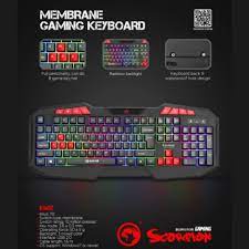 Marvo K602 Membrane Gaming Keyboard | Shopee Malaysia