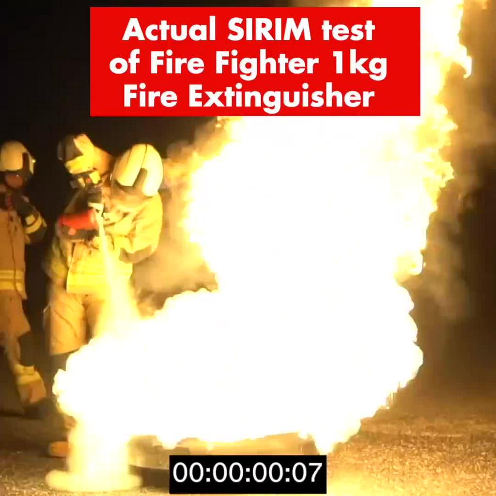 Fire Fighter Portable Fire Extinguisher Pemadam Api (1kg) for Home ...