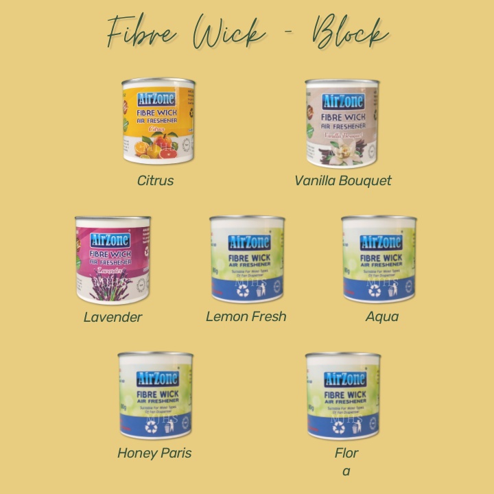 MJHS Fiber Wick Air Perfume Pewangi Kereta Air Freshener Car Toilet ...