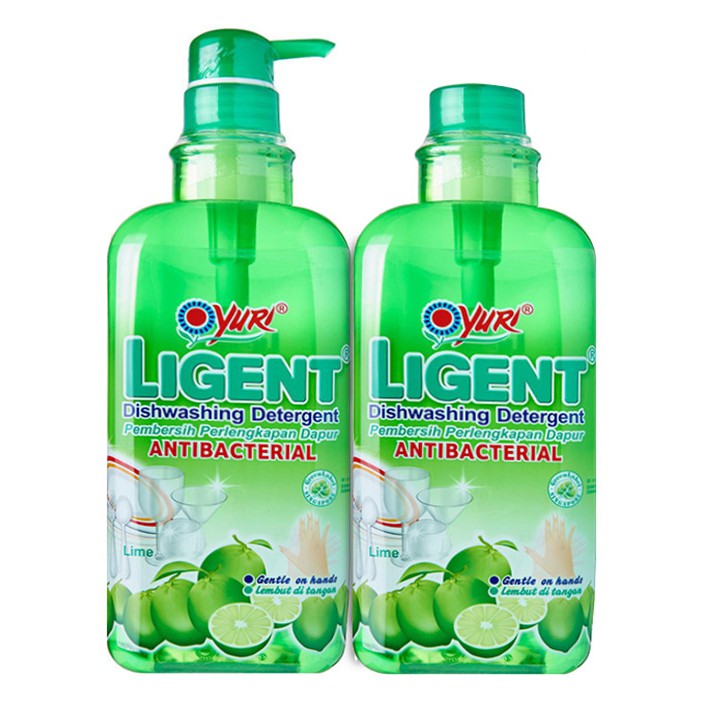 Yuri Ligent Dishwash - Lime (1L x 2's) | Shopee Malaysia