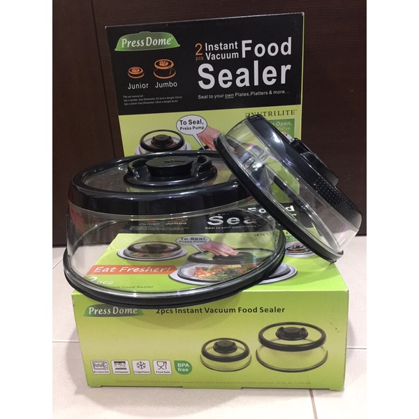 Press Dome Food sealer (2pcs) | Shopee Malaysia