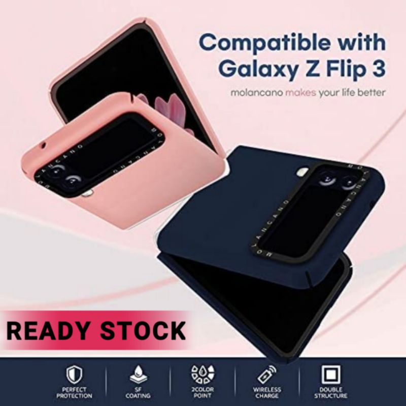 SAMSUNG GALAXY Z FLIP 3 / Z FLIP 4 MOLAN CANO SHOCKPROOF STRONG COVER ...